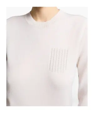 Peserico Patch Detail Crew Neck Jumper