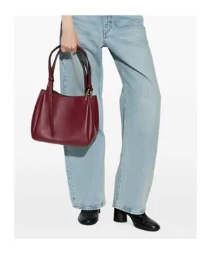 Furla Grained Leather Shoulder Bag
