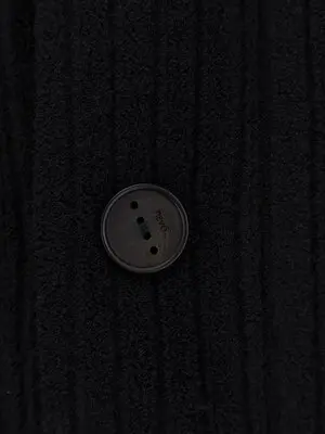 HEVO Cimino Patch-pocket Ribbed Coat