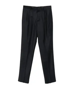 LARDINI Pleated Wool Trousers