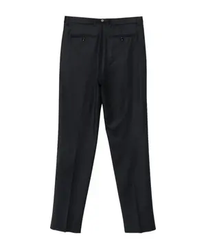 LARDINI Pleated Wool Trousers