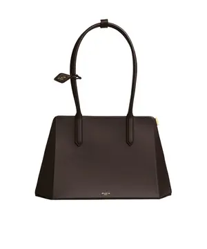 Alaïa Prisme Leather Shoulder Bag