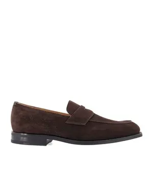 Church's Penny Suede Loafers - Black