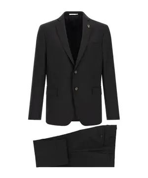 Pal Zileri Single-breasted Wool Suit - Grey