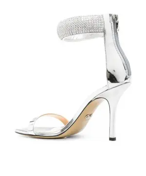 MACHMACH Round-toe High-heeled Sandals