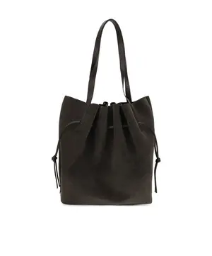 Yuzefi Drawstring Shoulder Bag - Black