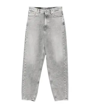 DONDUP Bessie Logo Patch Jeans - Gray