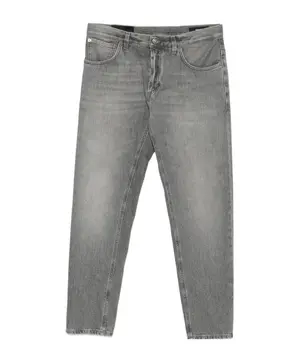 DONDUP Faded Whiskered Jeans - Gray