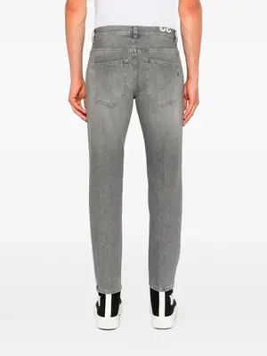 DONDUP Faded Whiskered Jeans