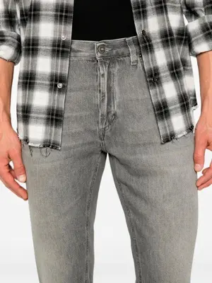 DONDUP Faded Whiskered Jeans