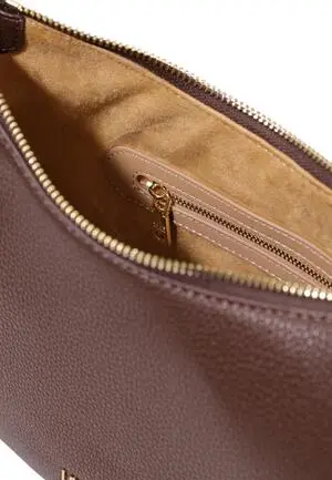 Moschino Zippered Shoulder Bag