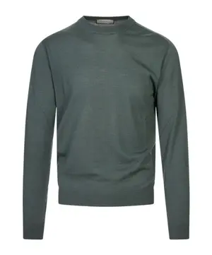 Canali Long-sleeve Knit Top - Green