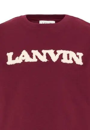 LANVIN Logo-patch T-shirt