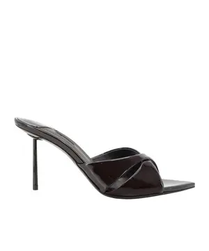 LE SILLA Pointed-toe High-heeled Sandals - Black