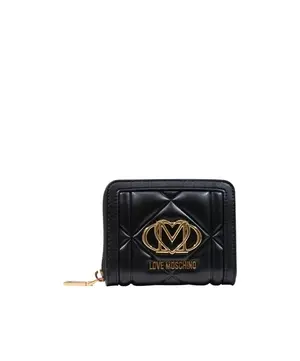 Moschino Zip-around Wallet - Black