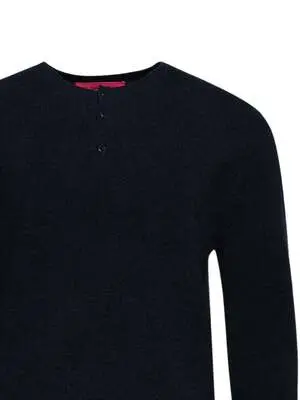 THE ELDER STATESMAN Long-sleeve Knit Top