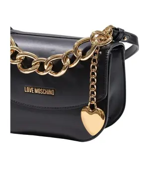 Moschino Flap Shoulder Bag