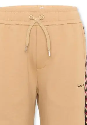 LANVIN Stripe-detail Track Pants