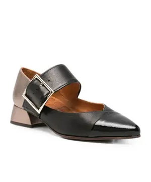 Chie Mihara Hebas Buckle-fastening Pointed-toe Pumps
