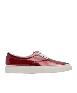 Undercover Lace-up Casual Sneakers - Red