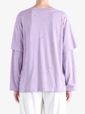 Acne Studios Logo Printed T-shirt - Pink