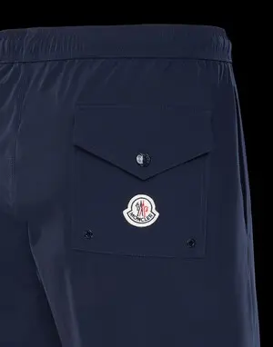 Moncler Logo Swim Shorts