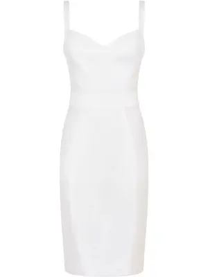 Dolce & Gabbana Lace Panel Corset Dress