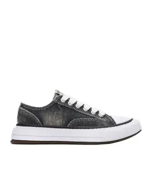 Mihara Yasuhiro Bleach-wash Casual Sneakers