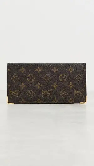 Shopbop Louis Vuitton Billfold Monogram Wallet - Brown