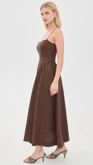 REFORMATION Neri Linen Dress
