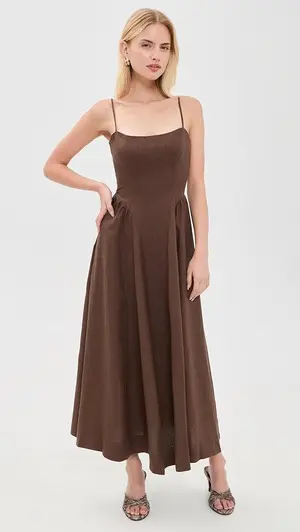 REFORMATION Neri Linen Dress
