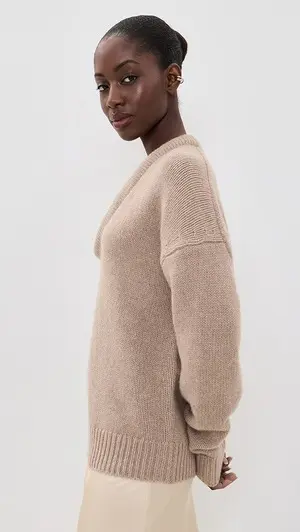 REFORMATION Jonie Cashmere Oversized Pullover