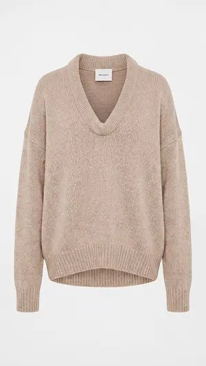 REFORMATION Jonie Cashmere Oversized Pullover