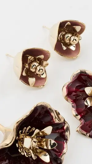 Rabanne Floral Drop Earrings