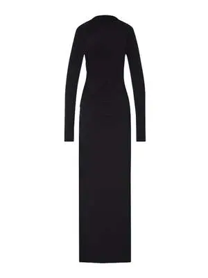 Andamane The Attico Sophie Long Dress With Open Back