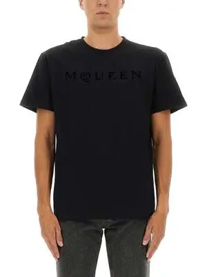 Alexander McQueen T-shirt With Logo