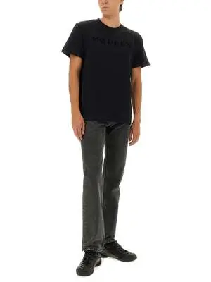 Alexander McQueen T-shirt With Logo
