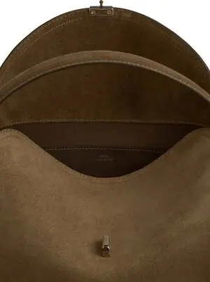 TOTEME T-lock Suede Top Handle Bag - Multicolor