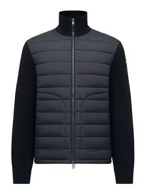 Moncler Padded Zip-up Cardigan - Blue