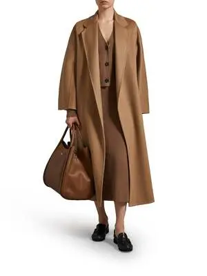 Max Mara Ludmilla Wool Coat - Brown