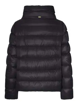 Herno Padded Down Jacket With A Wrap-around Collar