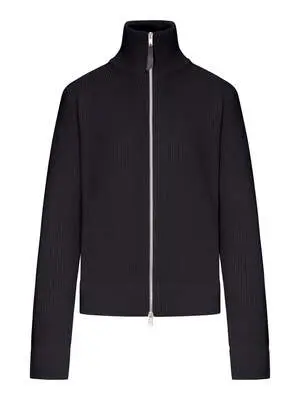 MAISON MARGIELA Ribbed Cotton Zip-up Cardigan