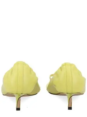 Jacquemus Heeled Thong Sandals - Green