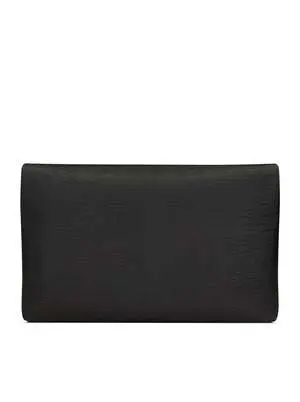 Saint Laurent Cassandre Large Lambskin Envelope Pouch