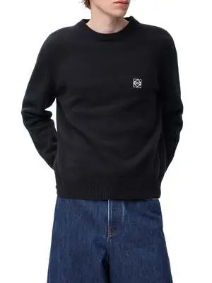 Loewe Wool Sweater With Anagram
