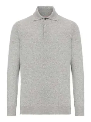 BRUNELLO CUCINELLI BRUNELLO CUCINELLI Cashmere Polo Sweater