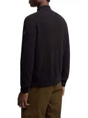 Moncler Wool And Cashmere Blend Padded Zip-up Cardigan