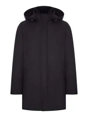 Herno Technical Hooded Parka - Black