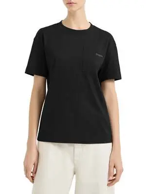 Brunello Cucinelli Cotton Crew Neck T-shirt With Embellished Pocket