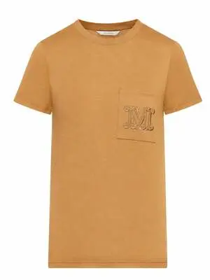 Max Mara Cotton Jersey T-shirt - Brown
